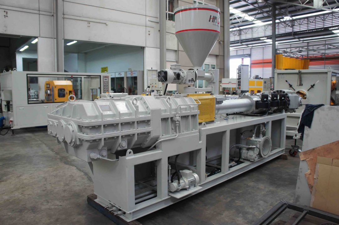 HMG Extrusions Austria - Twin and single new extruders and processing lines